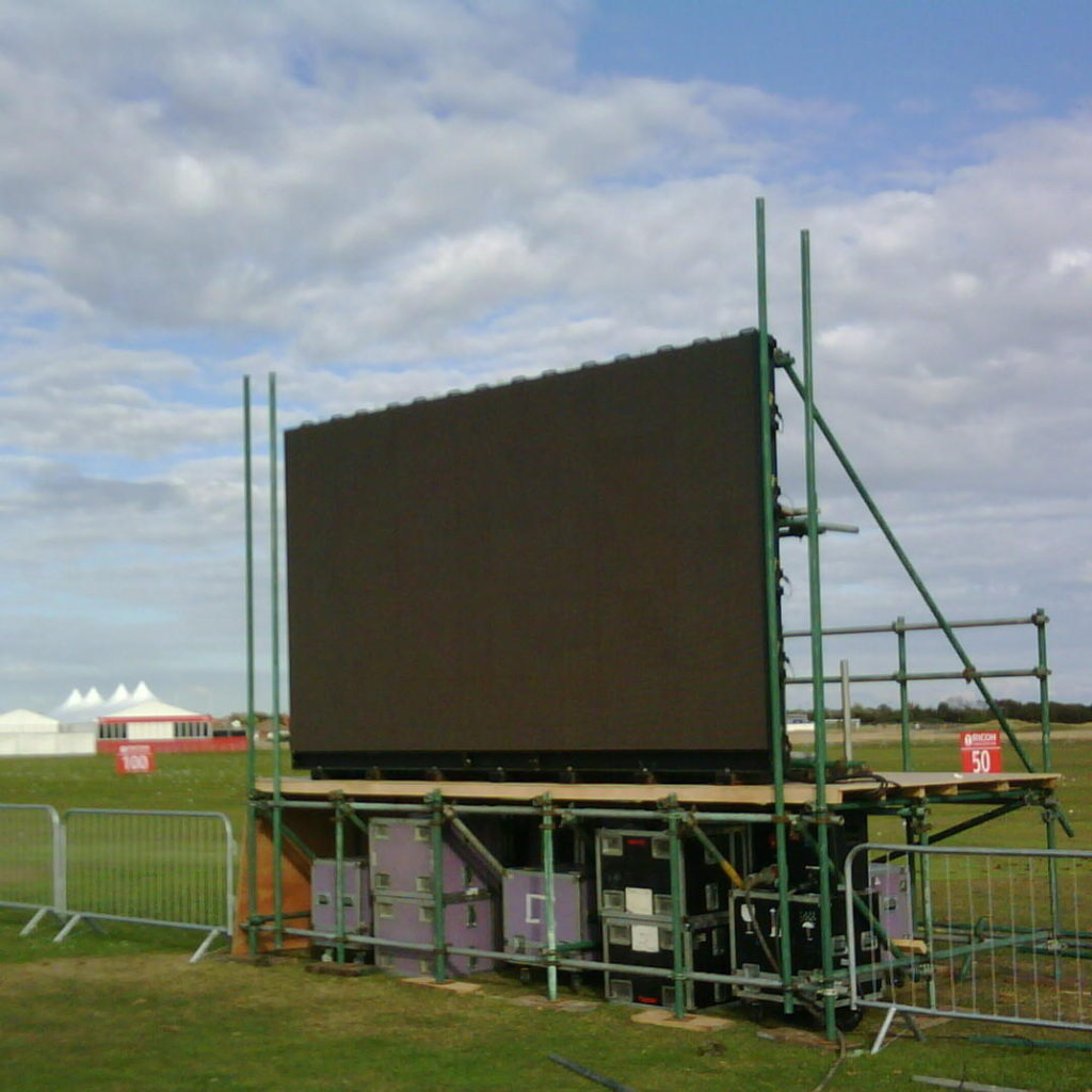 Outdoor LED Screen Hire ~ Event & Media Structures
